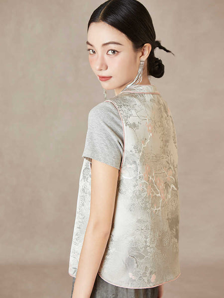 Charley Party Qipao Cheongsam Vest Top – My Cheongsam