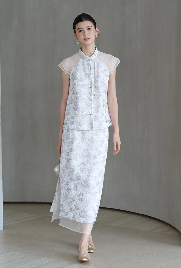 Cataleya Spectacular Qipao Cheongsam Two Piece – My Cheongsam