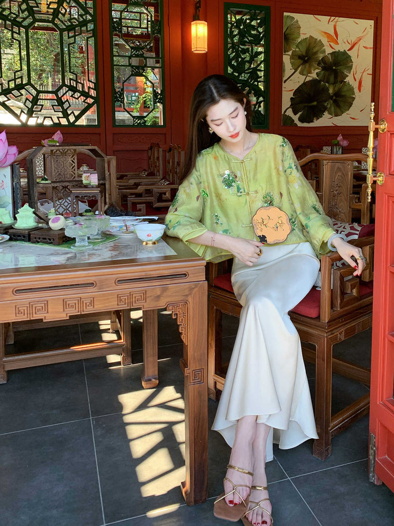 Elliott Elegant Qipao Cheongsam Two Piece – My Cheongsam