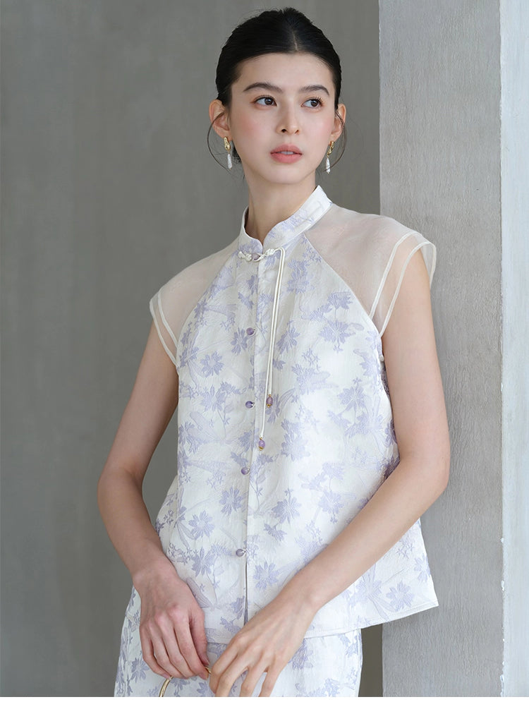 Cataleya Spectacular Qipao Cheongsam Two Piece – My Cheongsam