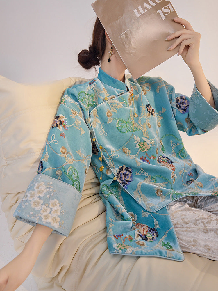 Intricate Embroidery – My Cheongsam