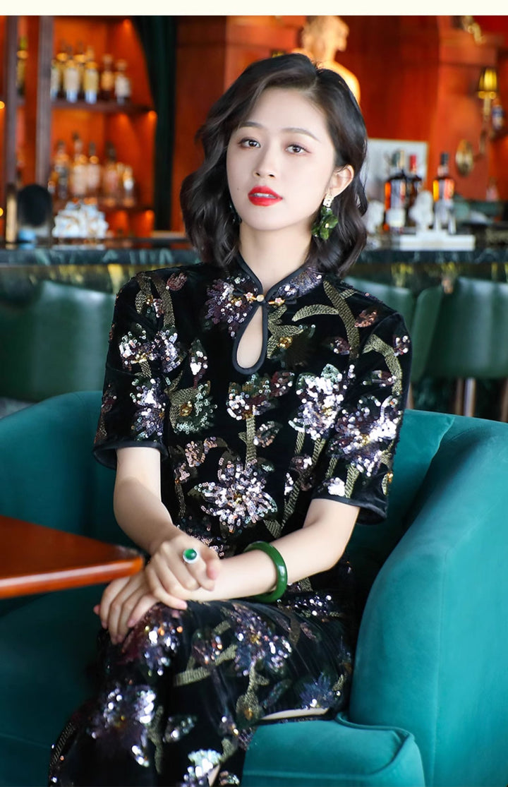 Intricate Embroidery – My Cheongsam